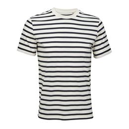 SOLS - "Legend" T-Shirt f&uuml;r Herren/Damen Unisex (Naturwei&szlig;/Marine)