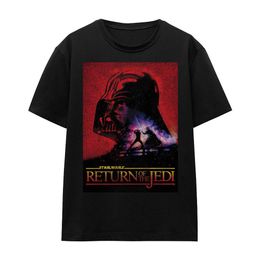 Star Wars - "Return Of The Jedi" T-Shirt f&uuml;r Herren/Damen Unisex (Schwarz)