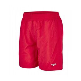 Speedo - "Leisure" Badeshorts f&uuml;r Herren (Rot)