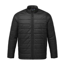 Premier Mens Recyclight Gepolsterte Jacke (Schwarz)