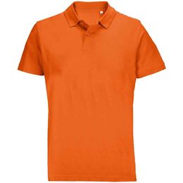 SOLS Unisex-Erwachsene Pulse Pique Poloshirt (Orange)