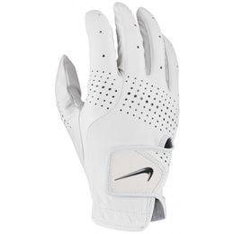Nike - Herren 2020 - Rechtsh&auml;nder Golf-Handschuh "Tour Classic III", Leder (Wei&szlig;)