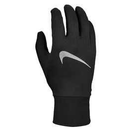Nike Herren Accelerate Laufhandschuhe (Schwarz/Silber)