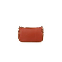 Giulia Monti Schultertasche Goldbraun