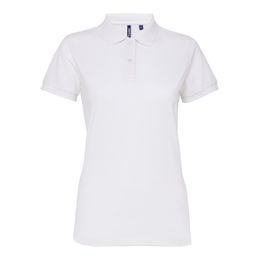 Asquith & Fox - Polo-Shirt mit kurzen &Auml;rmeln - Damen (Wei&szlig;)