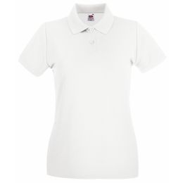 Fruit of the Loom Damen Premium Polo-Shirt mit Kurzarm im Lady-Fit