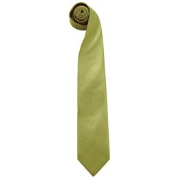 Premier - "Colours Fashion" Krawatte f&uuml;r Herren (Grasgr&uuml;n)