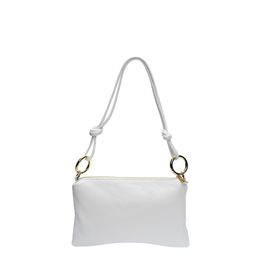 Anna Luchini Wei&szlig; Rindsledertasche