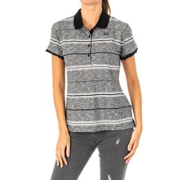 La Martina Kurz&auml;rmeliges Damen-Poloshirt mit Reverskragen LWP005