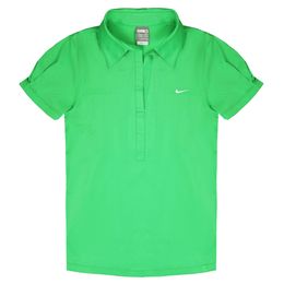 Nike Dri-Fit Short Sleeve Polo Shirt Green Womens Tennishemd 327803 388