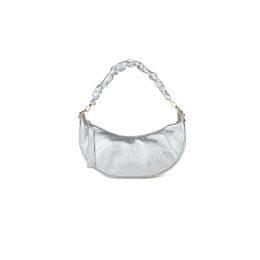 Giulia Monti Schultertasche Silber