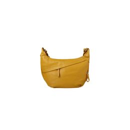 Giulia Monti Schultertasche Senfgelb