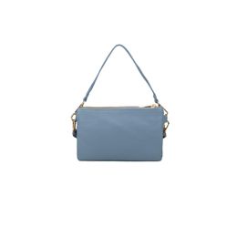 Giulia Monti Schultertasche Stahlblau