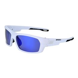 Lunettes de soleil polaris&eacute;es Breed Sirus - Blanc/Bleu