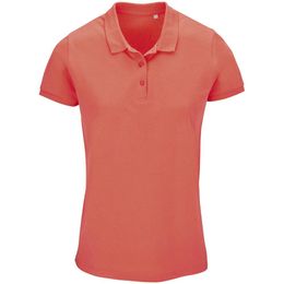 SOLS - "Planet" Poloshirt Baumwolle aus biologischem Anbau f&uuml;r Damen (Pop Orange)