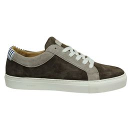 Hackett London Hunt Mens Brown Trainer