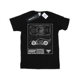 Disney - "Cars" T-Shirt f&uuml;r Damen (Schwarz)
