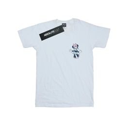Disney - "Minnie Mouse Dancing Chest" T-Shirt f&uuml;r Damen (Wei&szlig;)