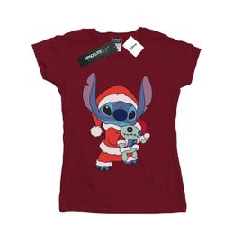 Disney - T-Shirt f&uuml;r Damen (Burgunderrot)