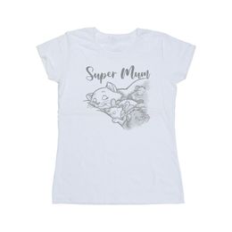 Disney - "The Aristocats Marie Super Mum" T-Shirt f&uuml;r Damen (Wei&szlig;)