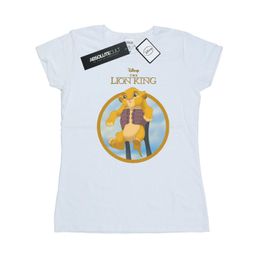 Disney - "The Lion King Show Simba" T-Shirt f&uuml;r Damen (Wei&szlig;)