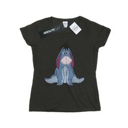 Disney - "Winnie The Pooh Classic Eeyore" T-Shirt f&uuml;r Damen (Hellgrau)