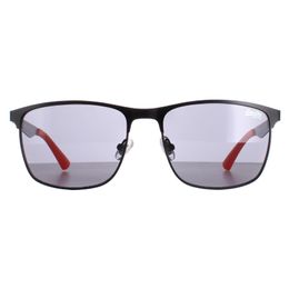 Superdry Square Mens Matte Schwarz Grau Ace SDS