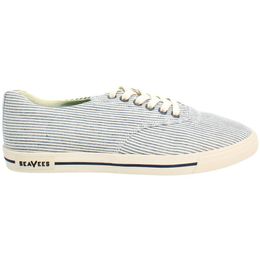 SeaVees Hermosa Seersucker Herren Blau Plimsolls