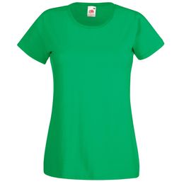 Fruit of the Loom - T-Shirts mit kurzen &Auml;rmeln - Damen (Smaragd)