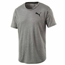 Puma dri-Release Neuheit Grau Polyester Baumwoll Herren T-Shirt 515276 01 UA100