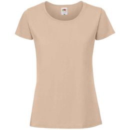 Fruit of the Loom Fruit Of The Damen T-Shirt, enganliegend (Sand)