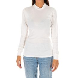 Lang&auml;rmeliges T-Shirt mit halbhohem Kragen 1625-M Damen