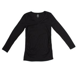 GAP Modernes Umstands-T-Shirt mit V-Ausschnitt Langarm 719653 Damen