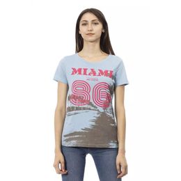 Miami 86 Grafik T-Shirt mit kurzen &Auml;rmeln und Rundhalsausschnitt