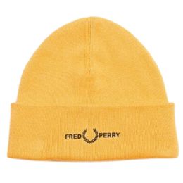 Fred Perry Graphic Logo Golden Hour Gelbe M&uuml;tze
