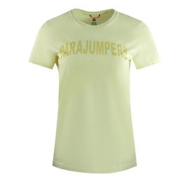 Parajumpers Cristie Brand Logo Zartgelb T-shirt