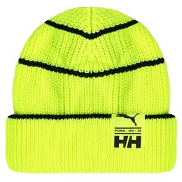 Puma x Helly Hansen Unisex fluoreszierende gelbe M&uuml;tze 022864 02