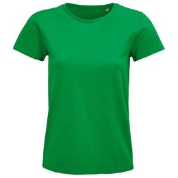 SOLS - "Pioneer" T-Shirt Baumwolle aus biologischem Anbau f&uuml;r Damen (Irisches Gr&uuml;n)