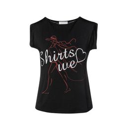 Schwarze Hemden Wir lieben T-Shirt