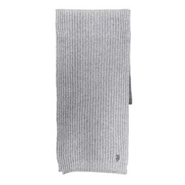 U.S. Polo Assn. Rippstrickschal Grau
