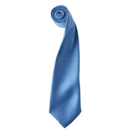 Premier - "Colours Collection" Krawatte (Mittelblau)