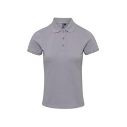 Premier - Poloshirt f&uuml;r Damen (Silber)