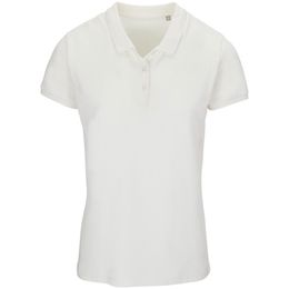 SOLS - "Planet" Poloshirt Baumwolle aus biologischem Anbau f&uuml;r Damen (Naturwei&szlig;)