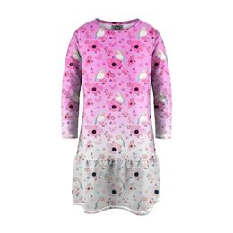 Mr. Gugu & Miss Go "Robin Pattern" Langarmkleid