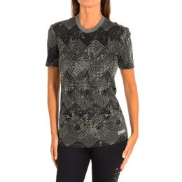 ZUMBA Damen Kurzarm-Rundhals-Sport-T-Shirt Z2T00161
