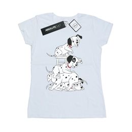 Disney - "101 Dalmatians Chair" T-Shirt f&uuml;r Damen (Wei&szlig;)