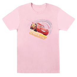 Disney - "Cars" T-Shirt f&uuml;r Damen (Babyrosa)