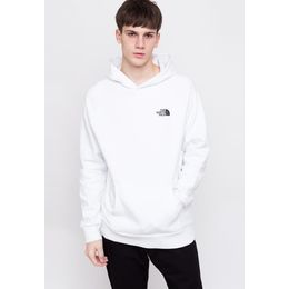 The North Face Mens Reglan Red Box Hoodie in wei&szlig;