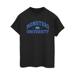 Disney - "Monsters University" T-Shirt f&uuml;r Damen (Schwarz)