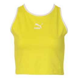 Puma - "Classics" &Auml;rmelloses Oberteil kurz geschnitten f&uuml;r Damen (Schwarz)